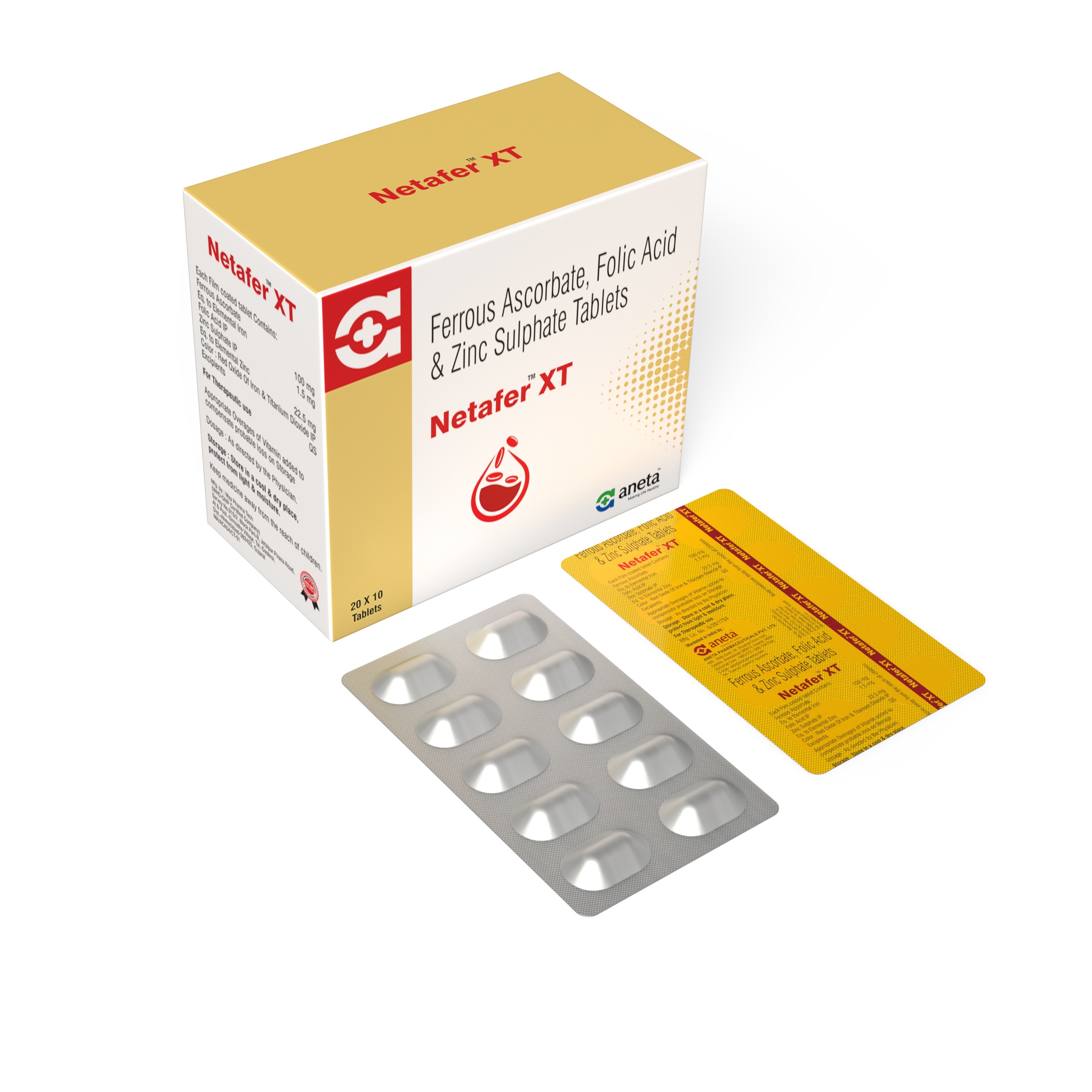 Hematinic + Multi Vitamins + Nutrition - Aneta Pharma